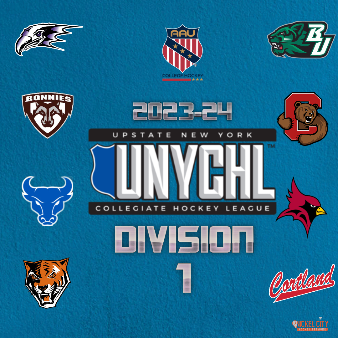 UNYCHL Adds Division One for 2023-24 – Nickel City Hockey Network